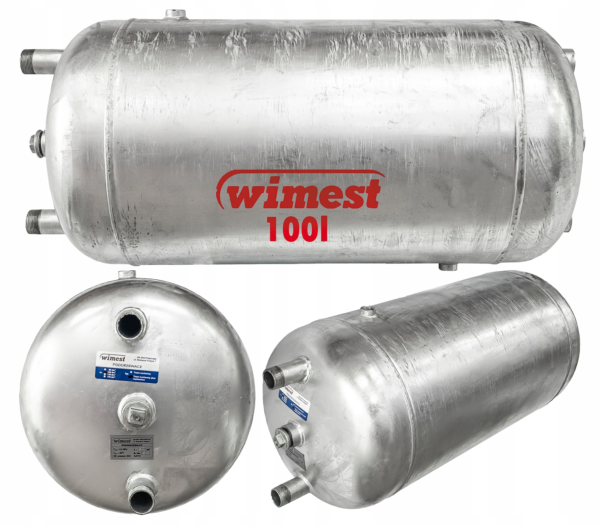 Podgrzewacz wody Wimest 0 W 100 l (5905386341370) • Cena, Opinie ...