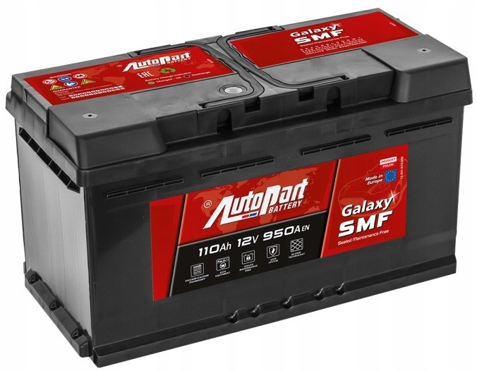 Akumulator 12V 110Ah 950A P+ AutoPart Galaxy SMF 610-595 5905548582177 ...