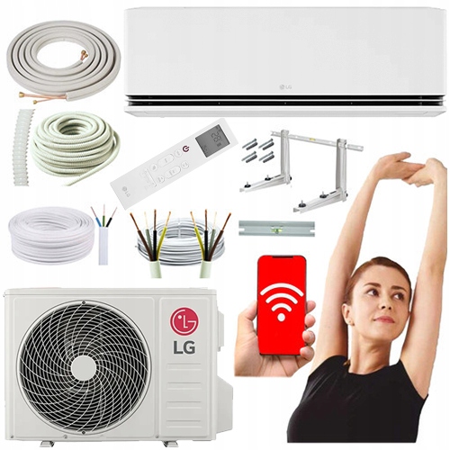 KLIMATYZATOR LG DUALCOOL AI SOFT AIR DELUXE 3,5kW + ZESTAW DO MONTAŻU 3MB • Cena, Opinie ...