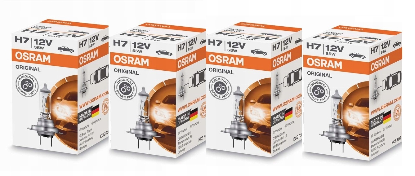 OSRAM ŻARÓWKA H7 12V 55W 64210 PX26D ORYGINAL 64210 za 59,99 zł z ...