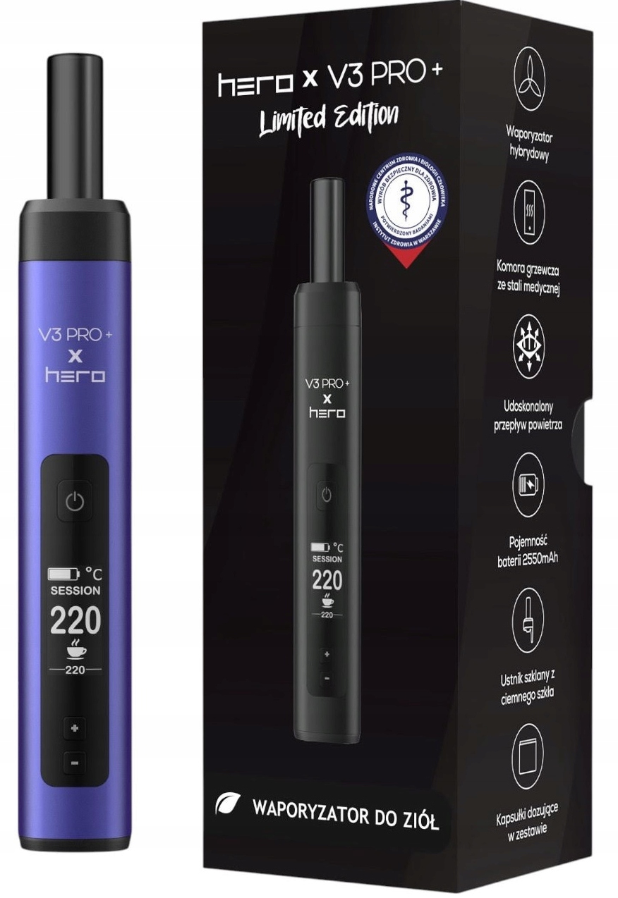 X-Max V3 PRO+ X HERO LIMITED EDITION PLUS PERI vaporizér na bylinky za ...