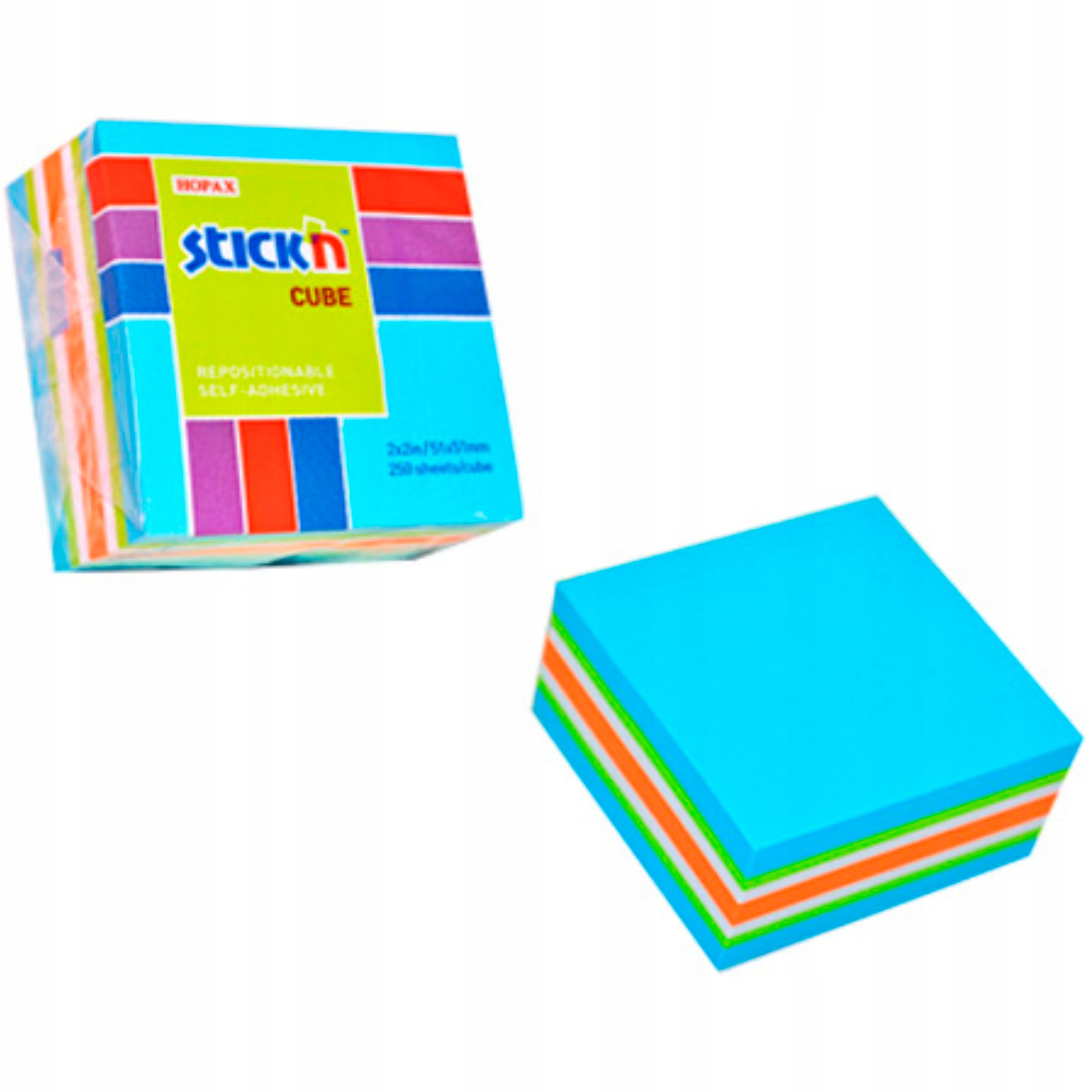 Stick'n Sticky Notes 250 Sheets, Colourful Sticky Notes, Office, School ...