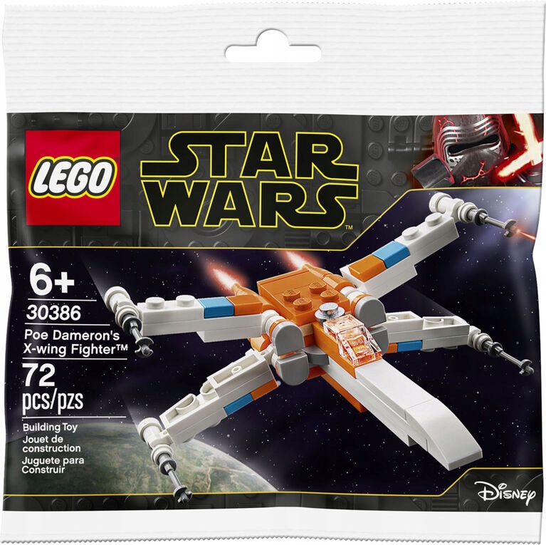 LEGO Star Wars 30386 - Myśliwiec X-Wing Poe'a Damerona Klocki NOWE ...