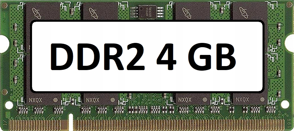 Pamięć RAM SODIMM DDR2 4GB PC2-6400S 800MHz 2Rx8 w Brzesko - Sklep ...