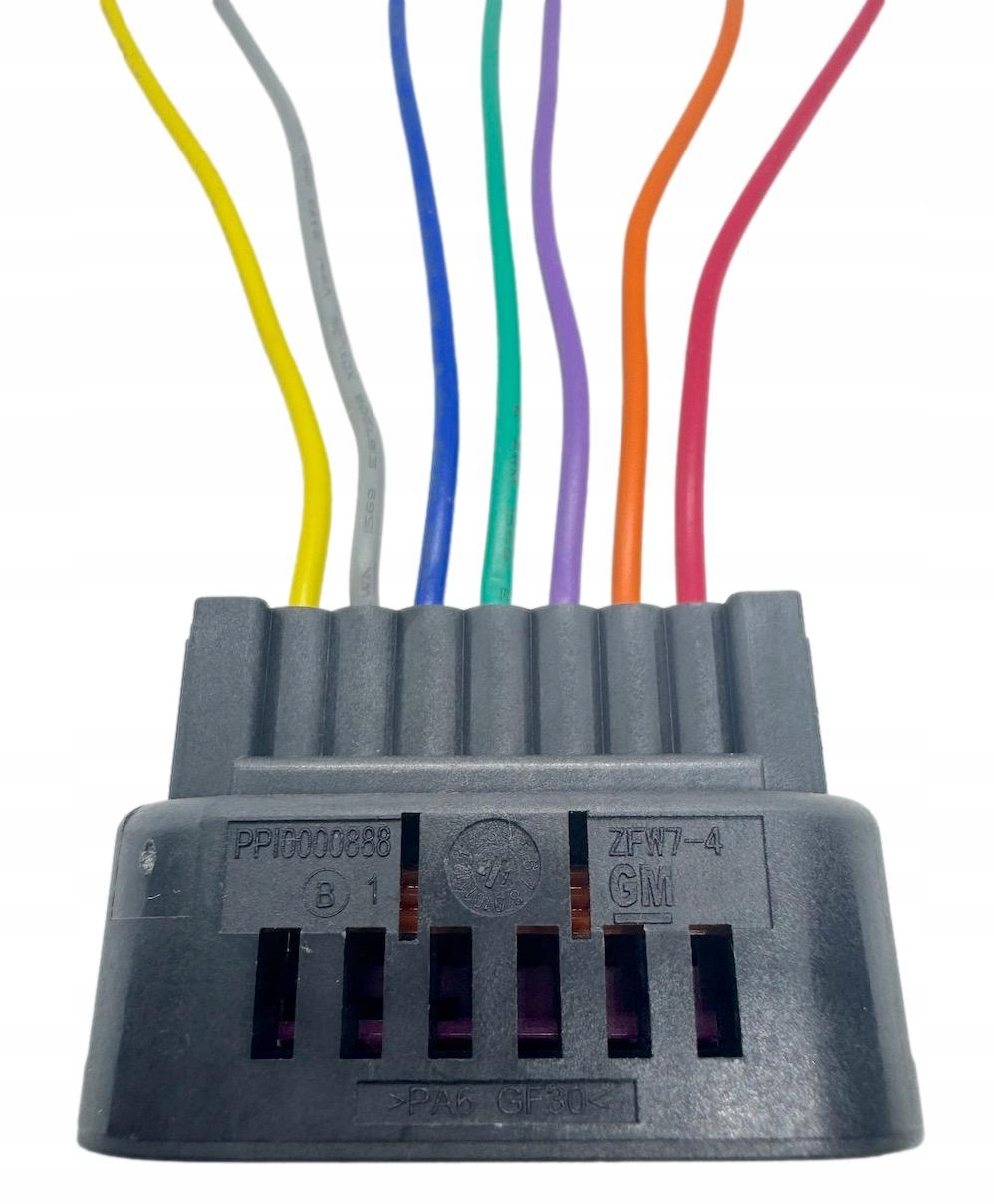 WIĄZKA WTYCZKA Kostka CEWKI ZAPŁONOWEJ CHEVROLET OPEL GM 7 PIN cewka ...