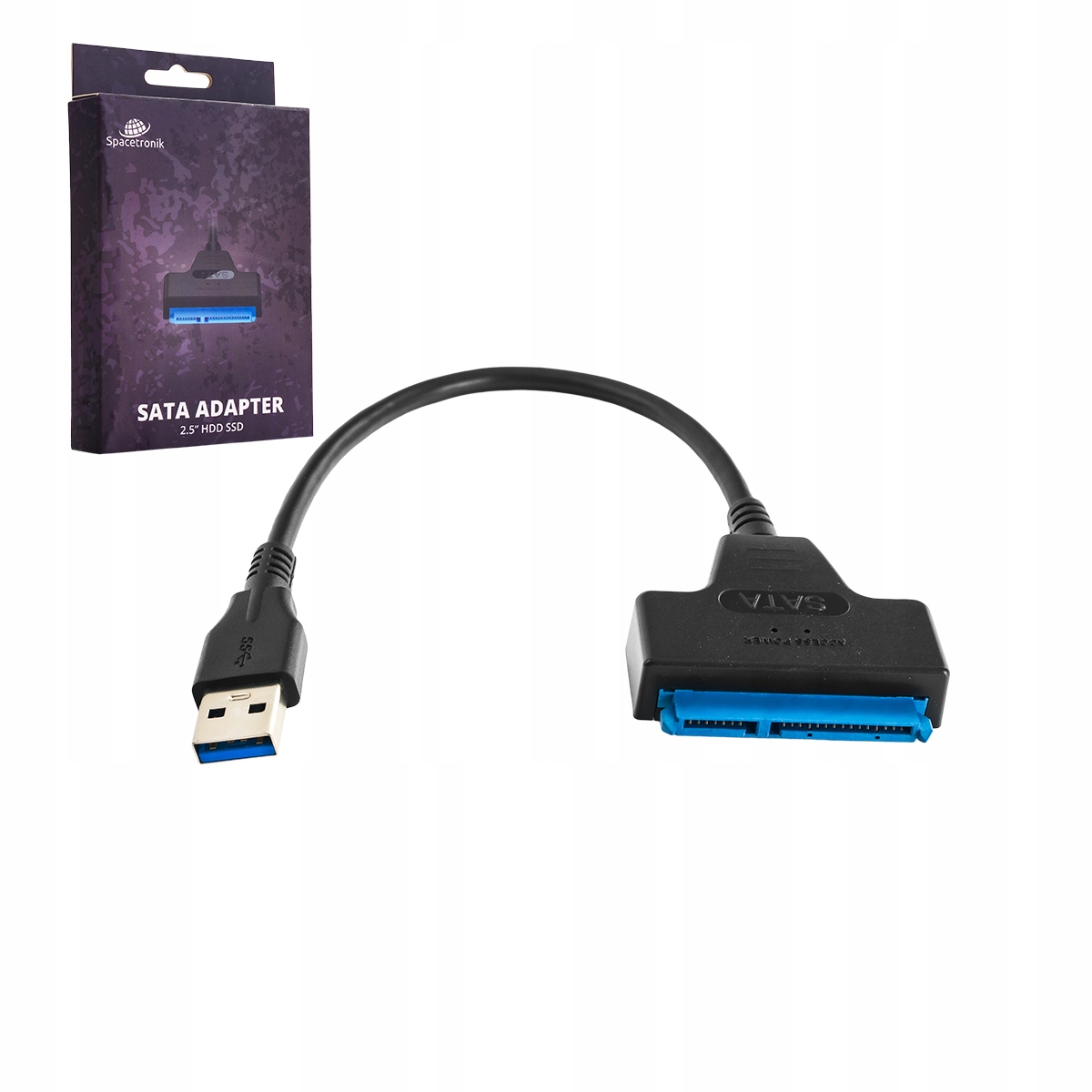 Adapter SATA III na USB 3.0 do dysków SSD HDD tunerów dekoderów STB ...