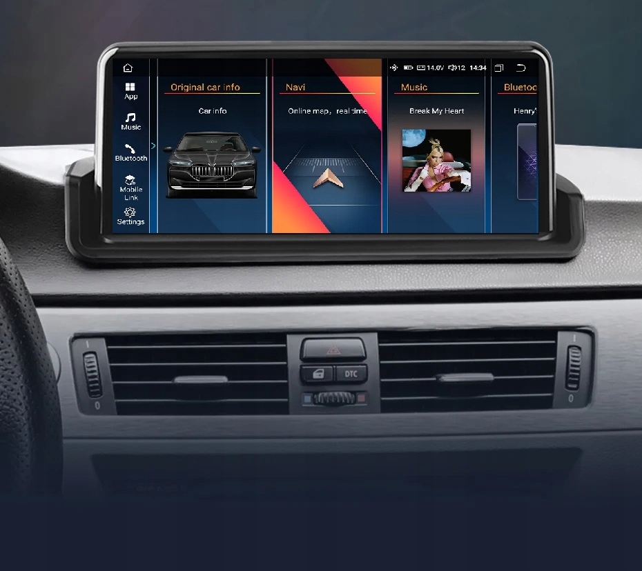 CarPlay BMW E90 10,25 cala Radio DAB+ Opcja Android GPS WiFi 4G MP3 MP4 USB - Sklep, Opinie ...