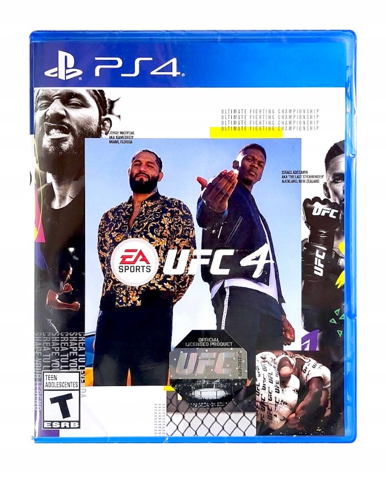 UFC 4 PlayStation 4 (PS4) pudełkowa - Stan: Nowy 84.44PLN - Sklepy ...