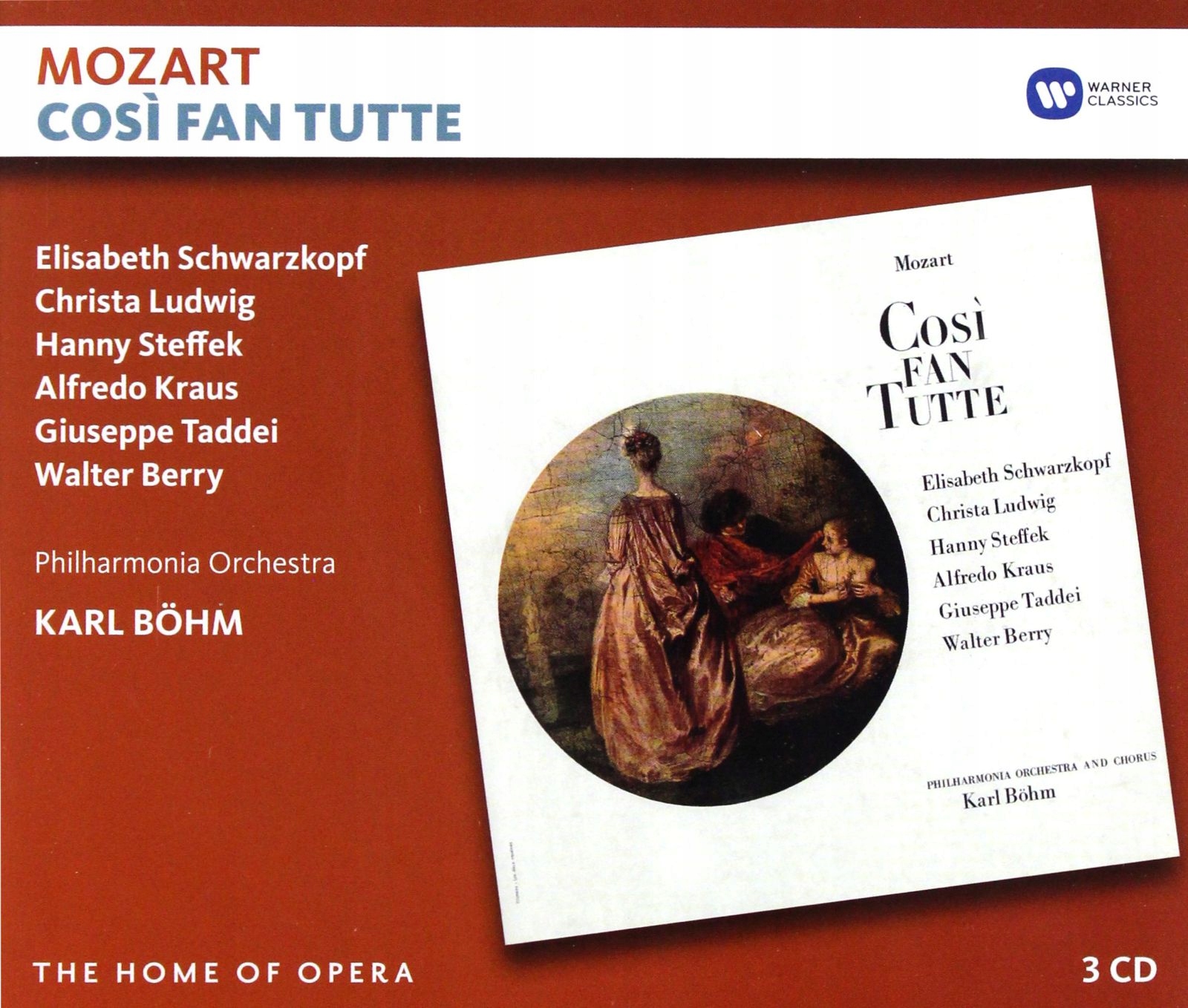 Mozart: Cosi Fan Tutte Karl Bohm, Wolfgang Amadeus Mozart CD • Cena, Opinie - Allegro