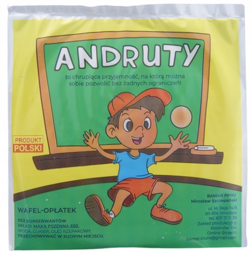 Wafle, Andruty BAMAR - 100 sztuk (5906485536018) • Cena, Opinie • Wafle ...