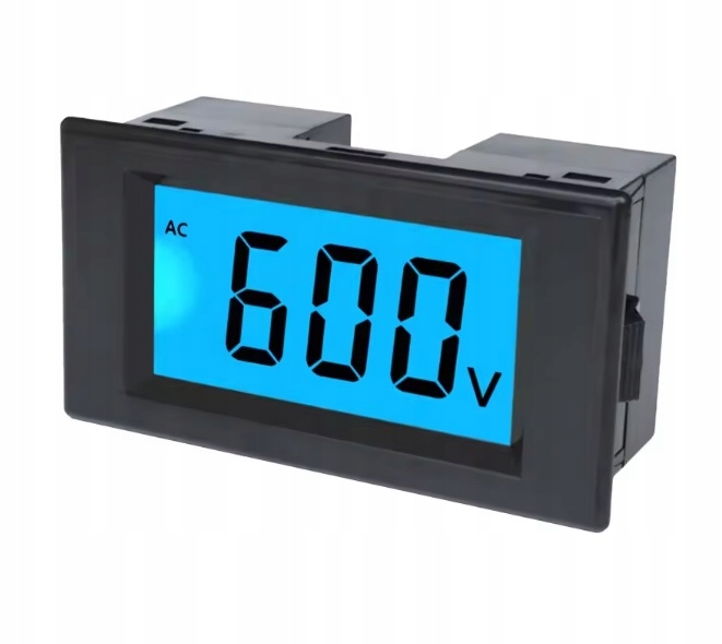 Digitálny panelový LCD voltmeter AC 600V - Allegro