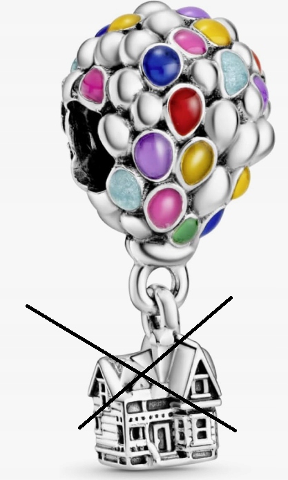 Pandora Charm colgante 798962C01 Globos Disney Up (5700302877366 ...