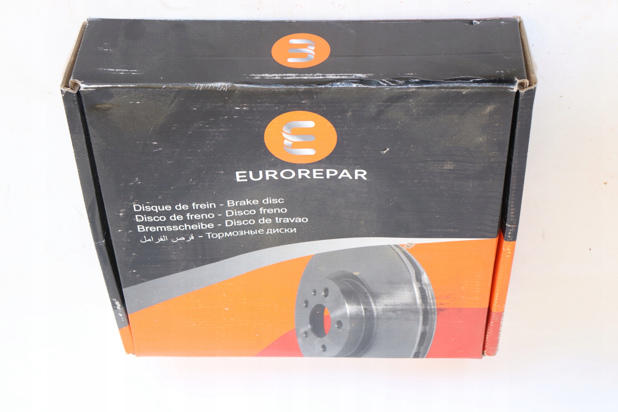 TARCZE HAMULCOWE PRZÓD 283mm 2 SZT. CITROEN / PEUGEOT EUROREPAR ...