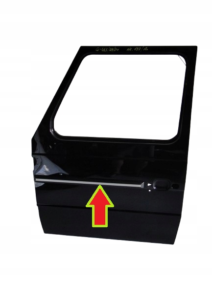 MERCEDES G KLASA 463 LISTWA NA DRZWI PRZEDNIE LEWE W463 II LIFT 63 AMG ...