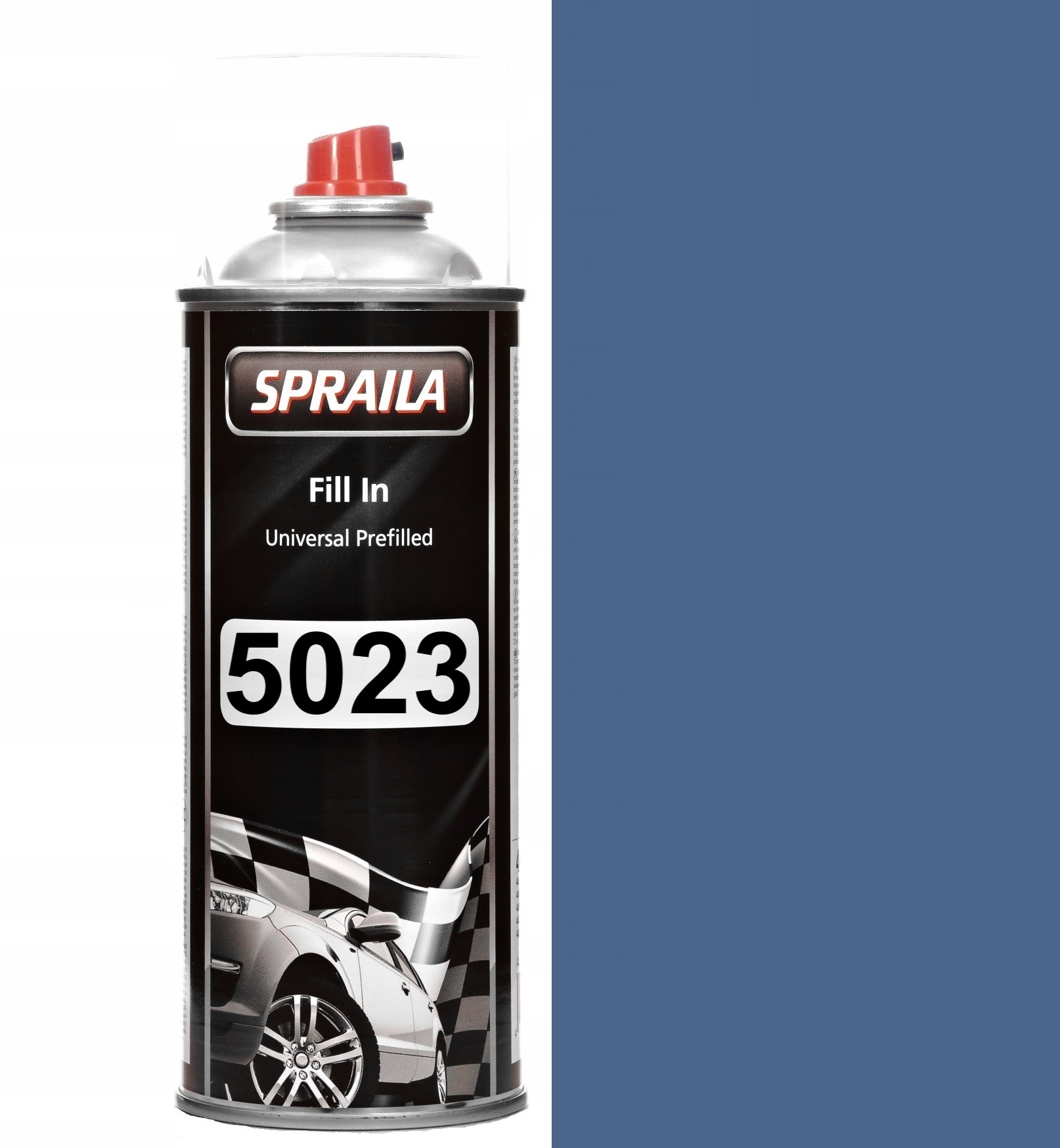 RAL 5023 MAT 5-16% ALKIDOWA FARBA FTALOWA EMALIA LAKIER SPRAY 400ML ...