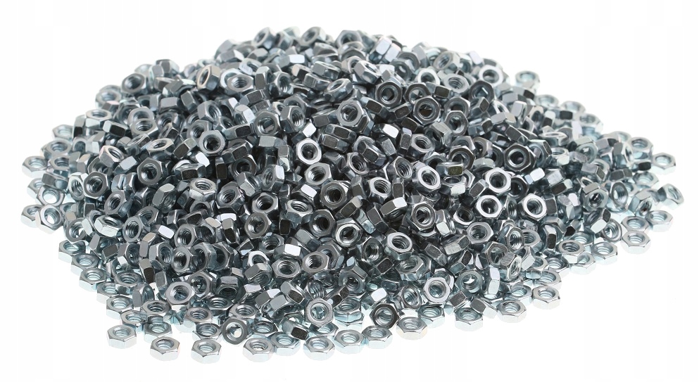 MATICE M4 POZINKOVANÁ 6-HRANNÁ MATICA 1 kg - Allegro