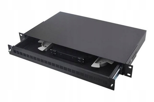 Przełącznica światłowodowa 1U, 24x SC-simplex/LC-duplex, RACK 19 ...