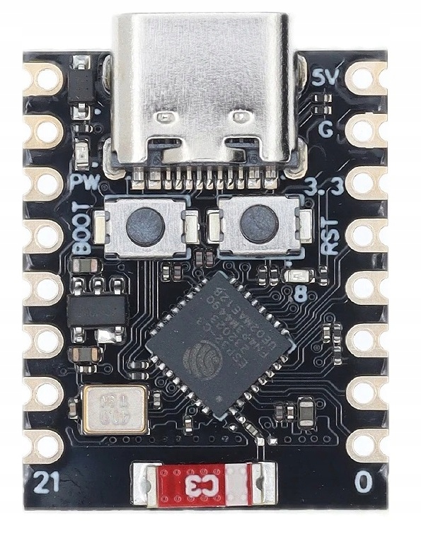Płytka rozwojowa ESP32-C3 SuperMini z modułem WiFi Bluetooth dla ... Płytka rozwojowa ESP32-C3 SuperMini z modułem WiFi Bluetooth dla ...