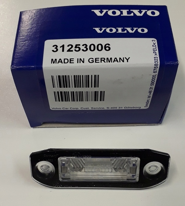 Lampka tablicy rejestracyjnej Volvo OE 31253006 - porównaj ceny ...