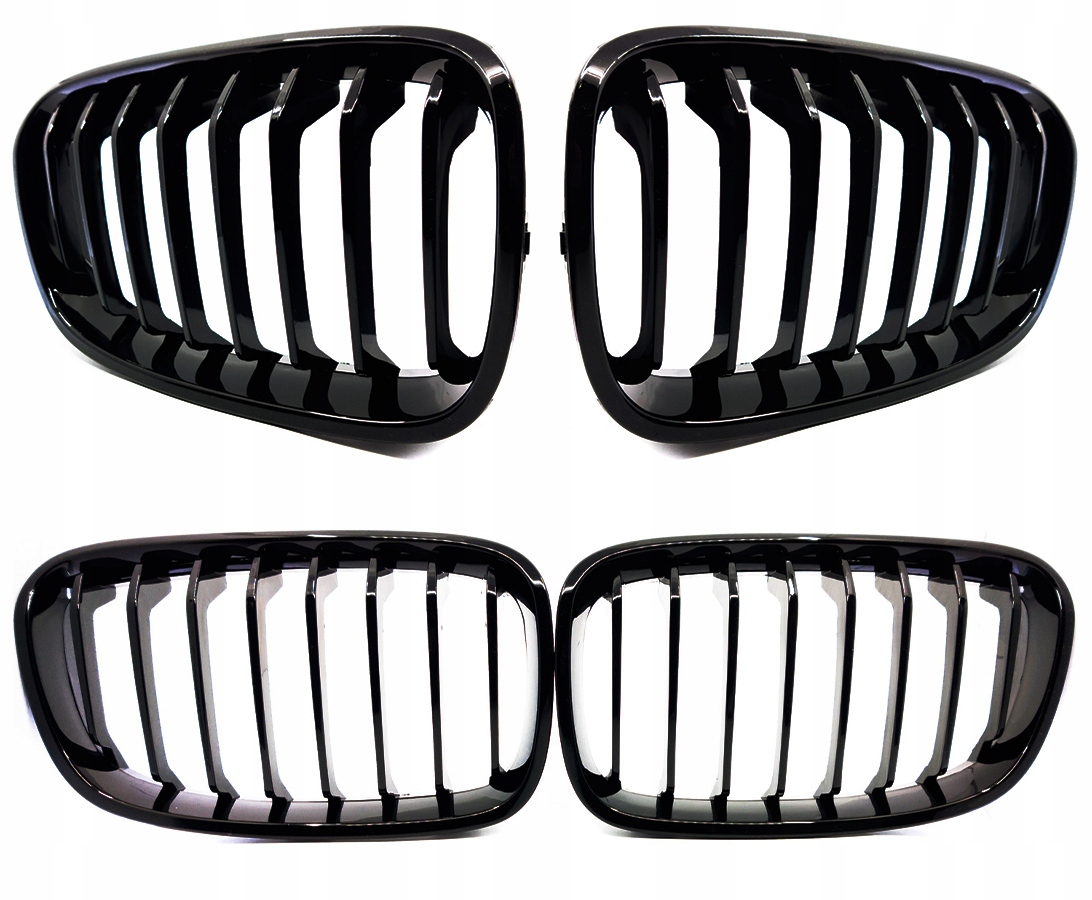 005GB NERKI W GRILL ATRAPY CZARNY POŁYSK dla BMW F20 F21 2013-2017 ...