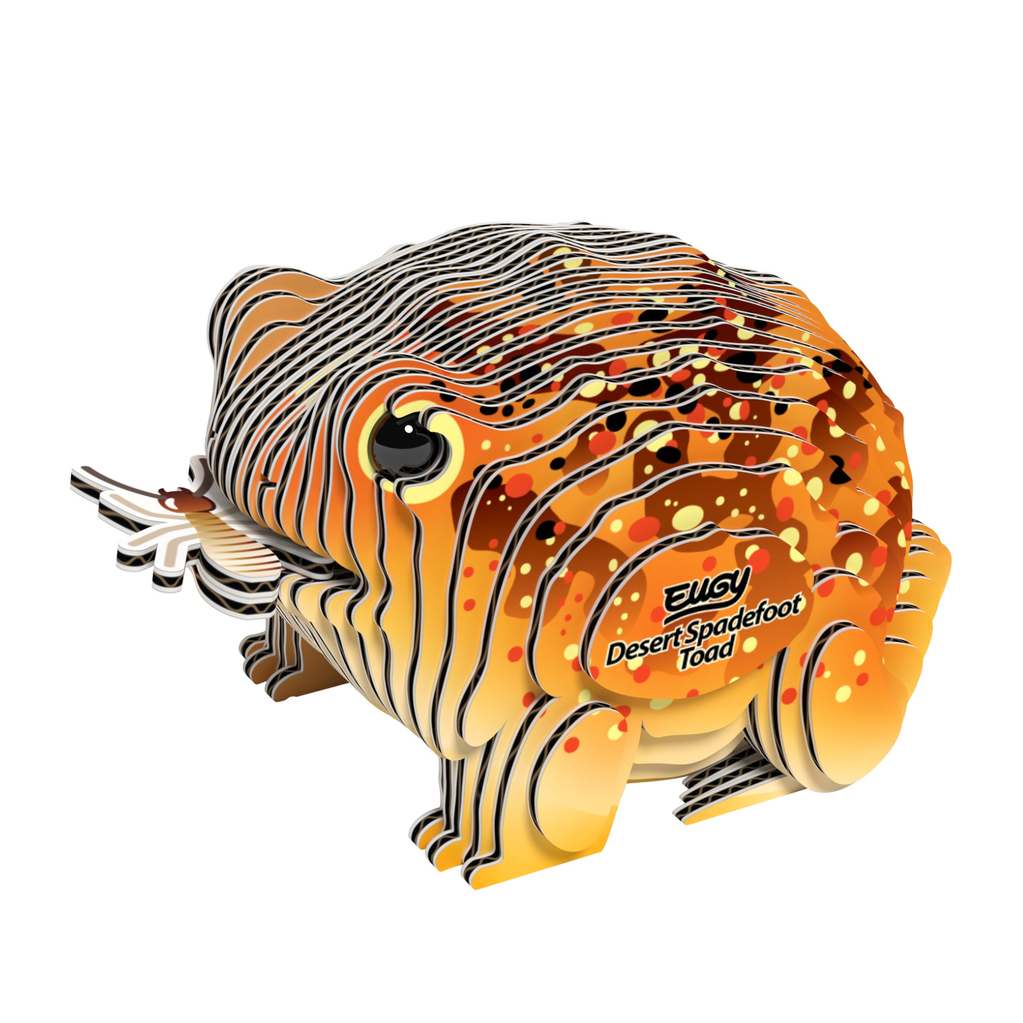 Eko Układanka figurka z kartonu 3D Eugy - Ropucha Pustynna ...