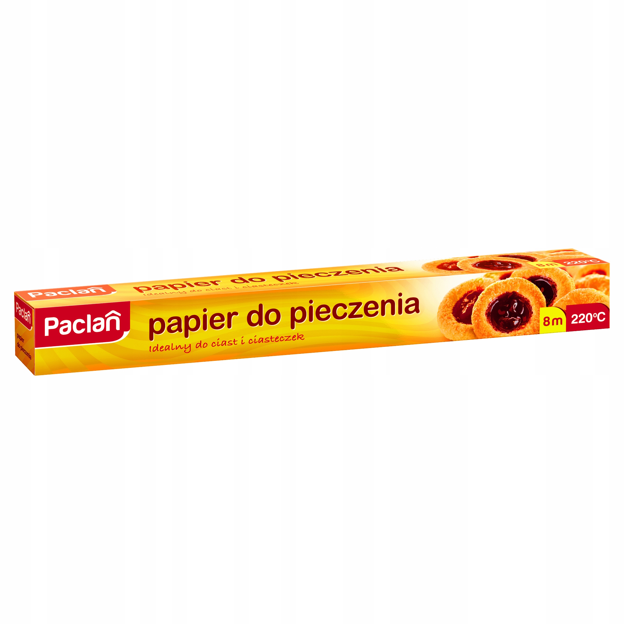 PACLAN PAPIER DO PIECZENIA CIASTECZEK WYPIEKÓW CIAST BRĄZOWY 38CM x ...