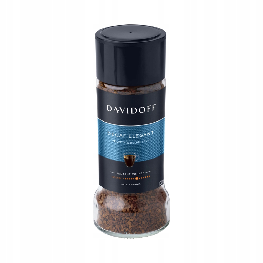 Davidoff Decaf Elegant kawa rozpuszczalna bezkofeinowa 100g ...