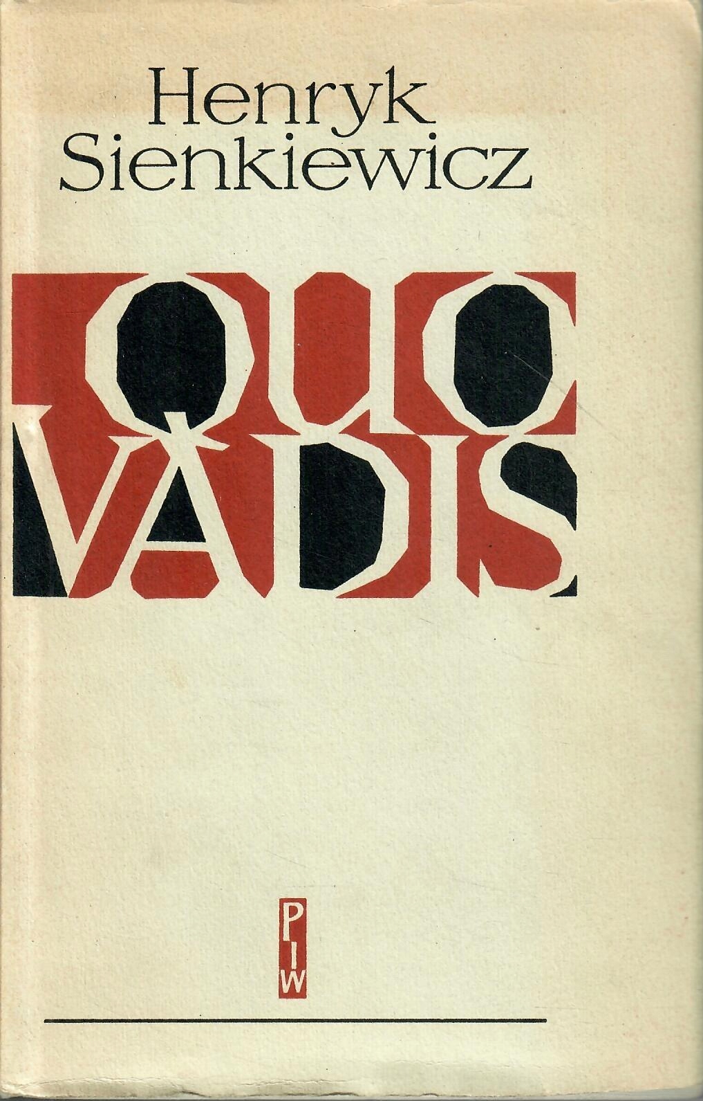 Quo Vadis Henryk Sienkiewicz Literatura piękna(15289248643) | Książka ...