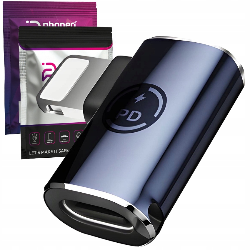 ADAPTER KONWERTER PRZEJŚCIÓWKA PHONEO Z USB-C LIGHTNING IPAD IPHONE 27W ...