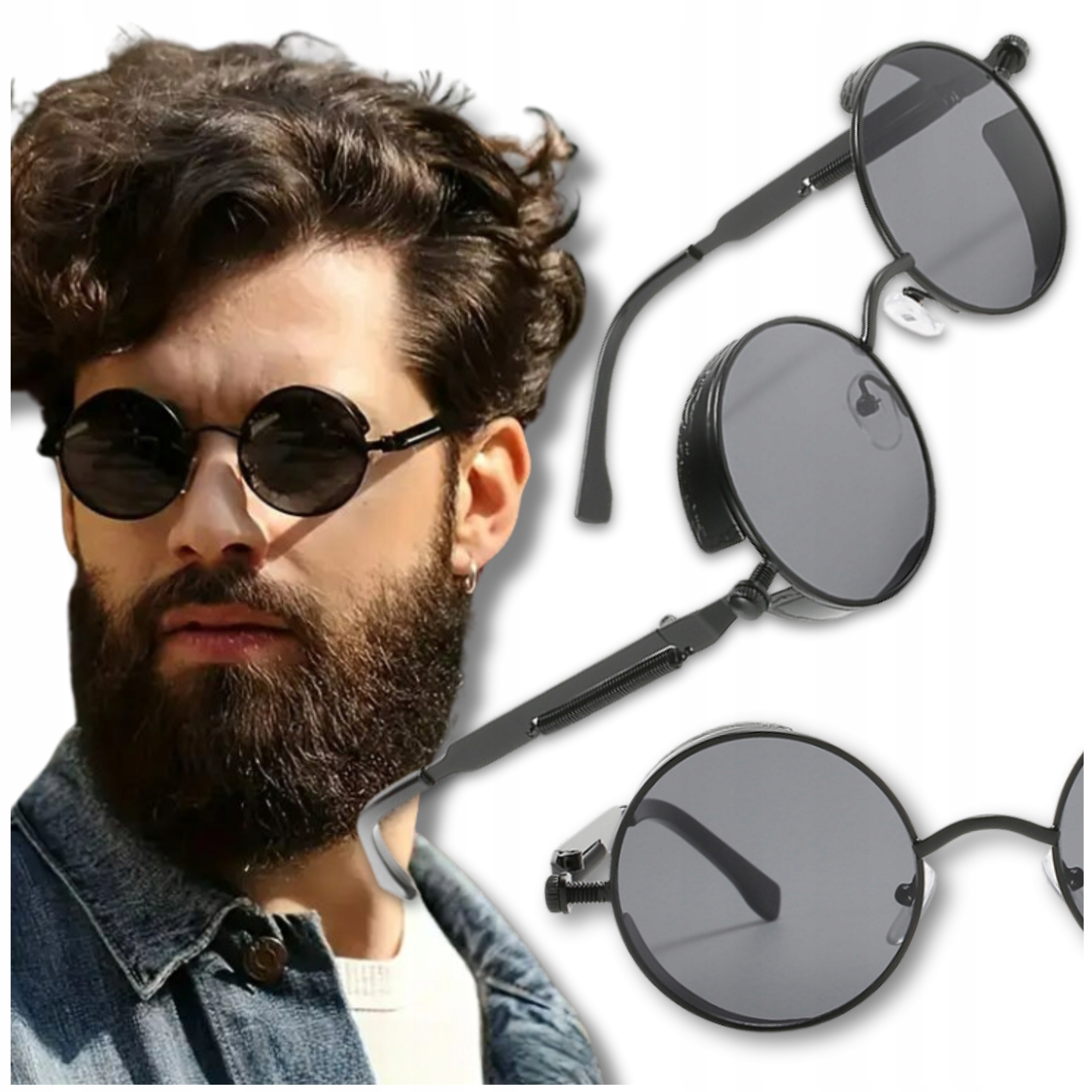 EdiBazzar okulary przeciwsłoneczne lenonki - uniseks (5905204484418 ...