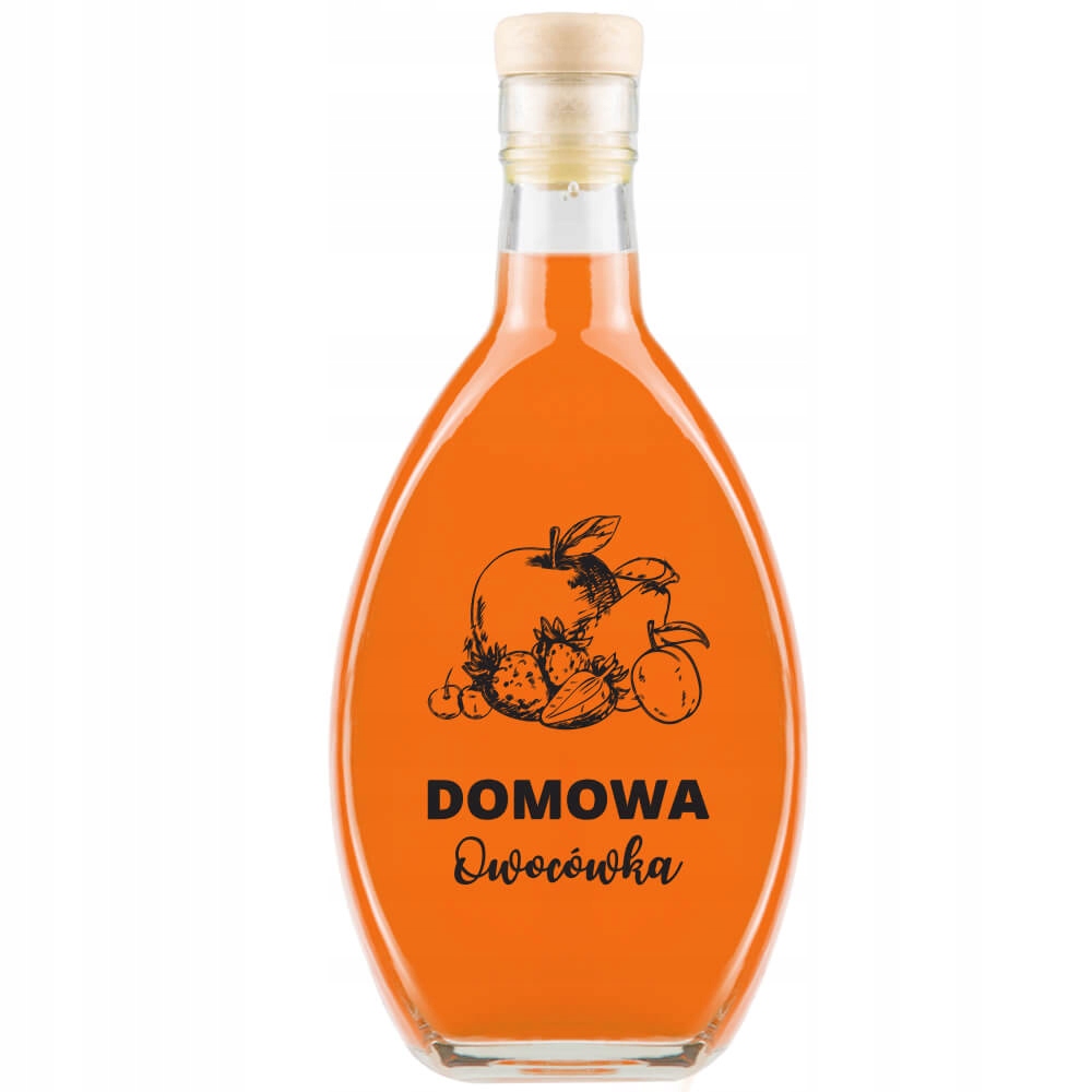 Butelka ELIPSA 500ml z nadrukiem DOMOWA OWOCÓWKA (5905325010060) • Cena ...