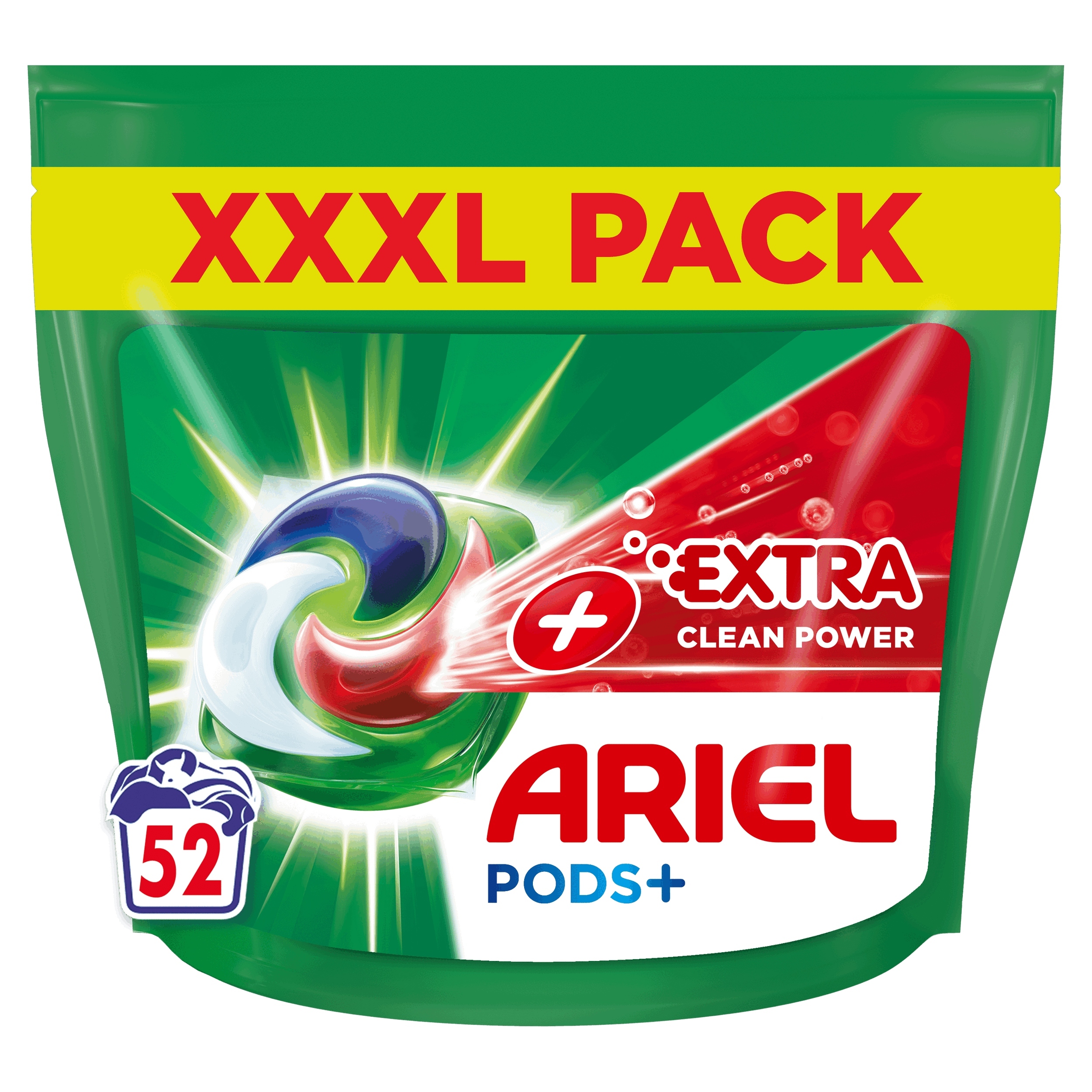 Ariel PODS Kapsułki do prania +Extra Clean Power 52 szt (8001090804938 ...