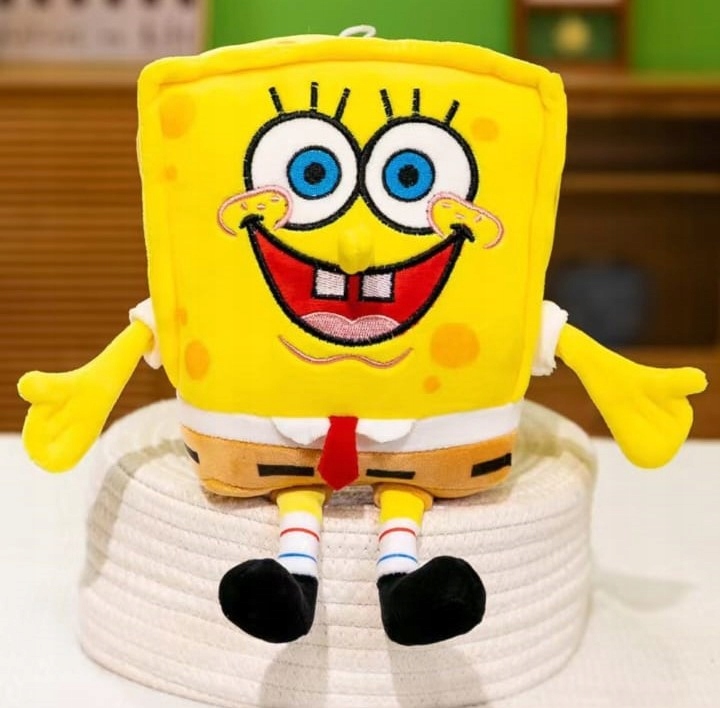 SPONGEBOB MASKOTKA PLUSZAK PLUSZOWA GĄBKA 30CM KANCIASTOPORTY • Cena ...