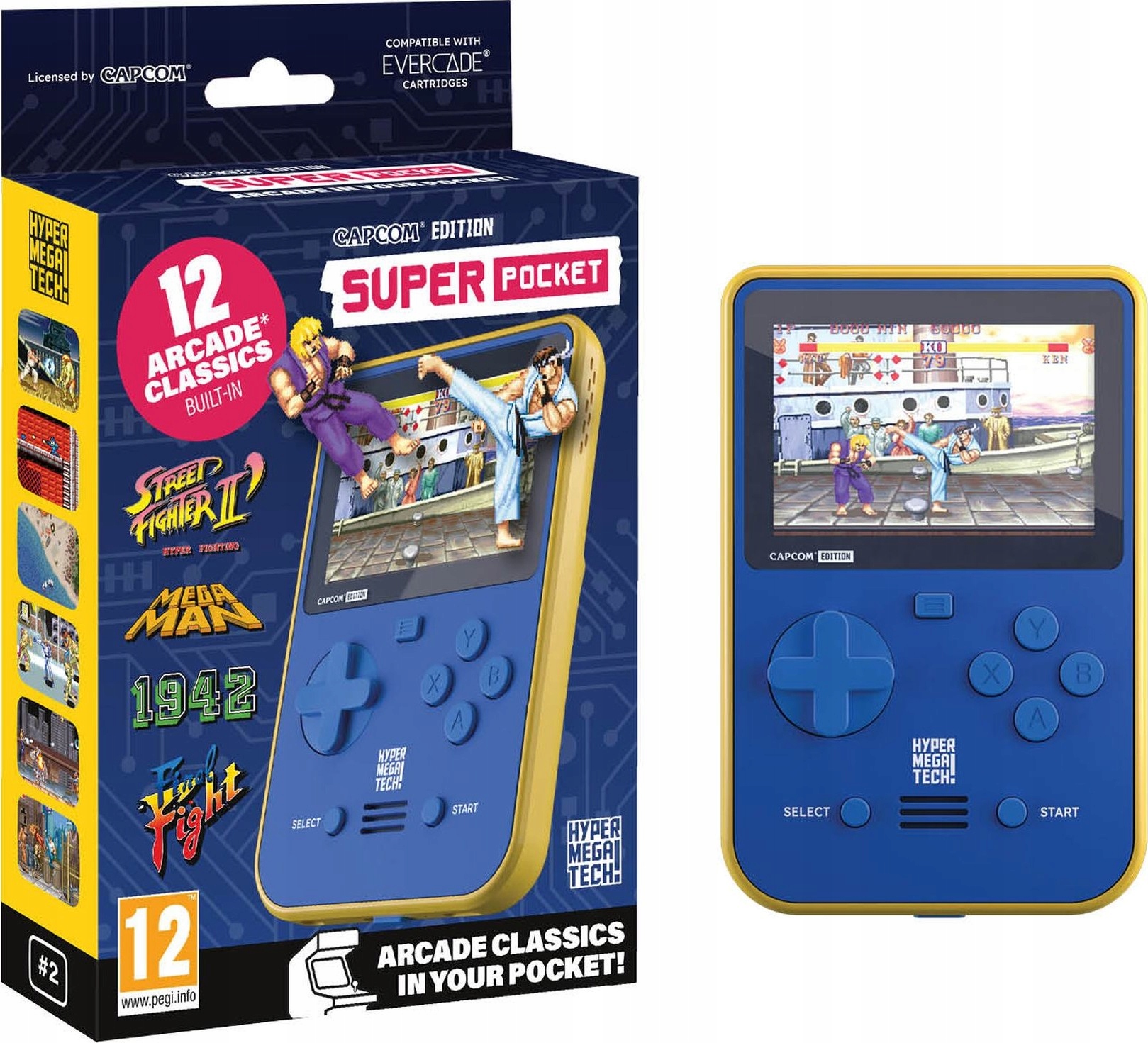 Hyper Mega Tech! Super Pocket Capcom Edition - porównaj ceny - Allegro.pl