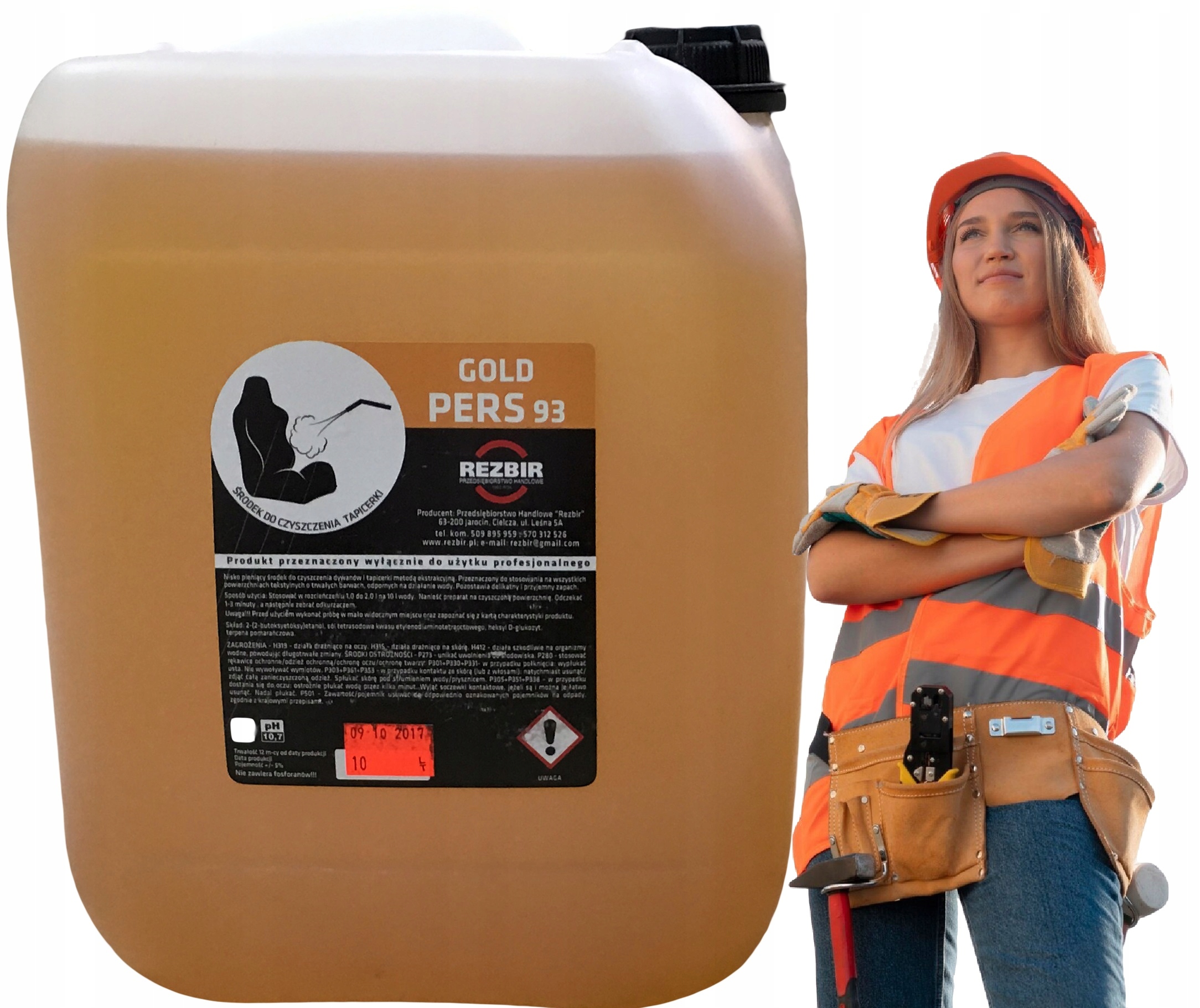 REZBIR GOLD PERS 93 - 10 L środek do prania 5906857222013 za 159.00PLN ...