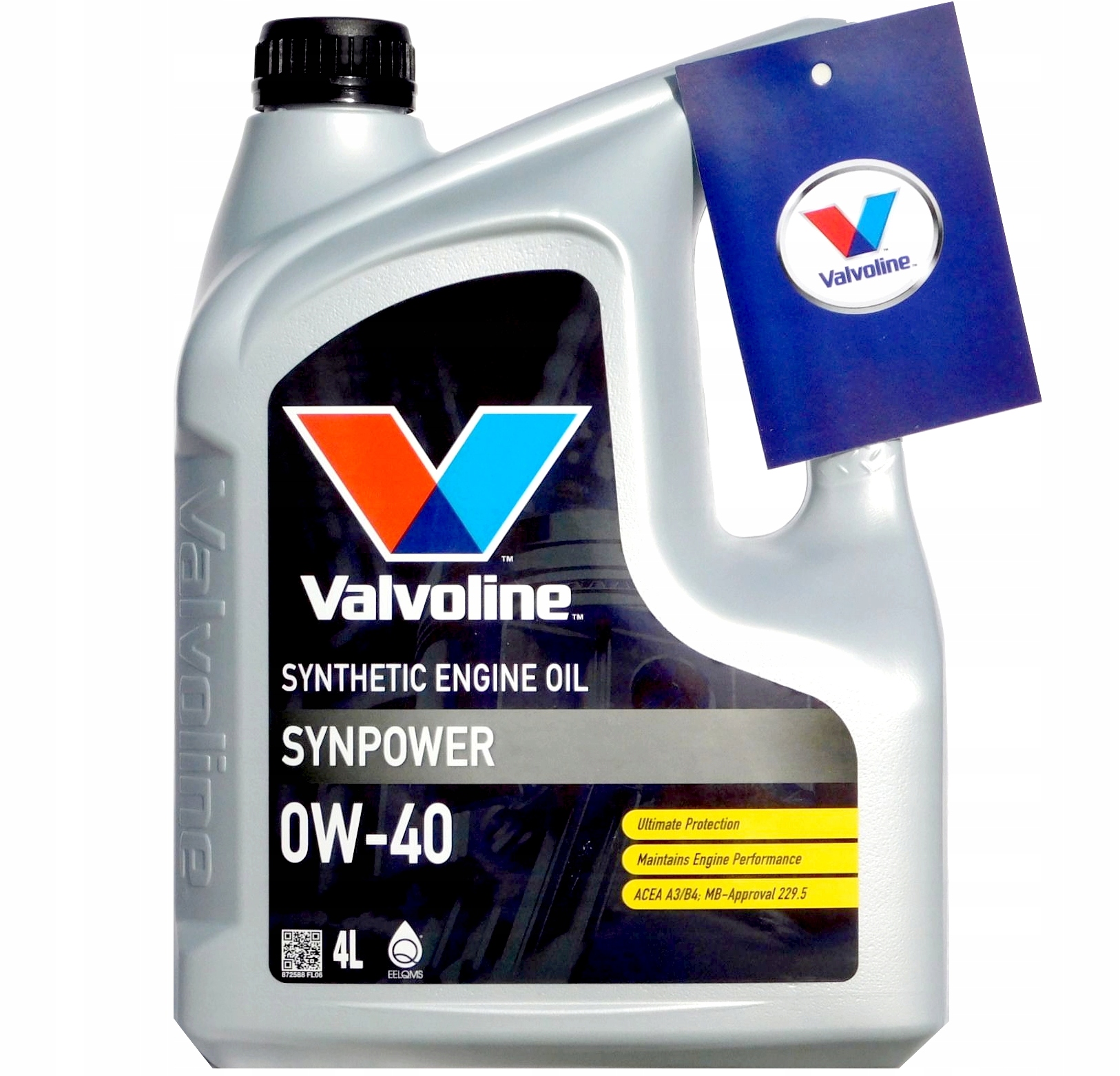 VALVOLINE SynPower 0W40 4L API SP ACEA A3/B4 BMW LL-01 8710941022208 za ...