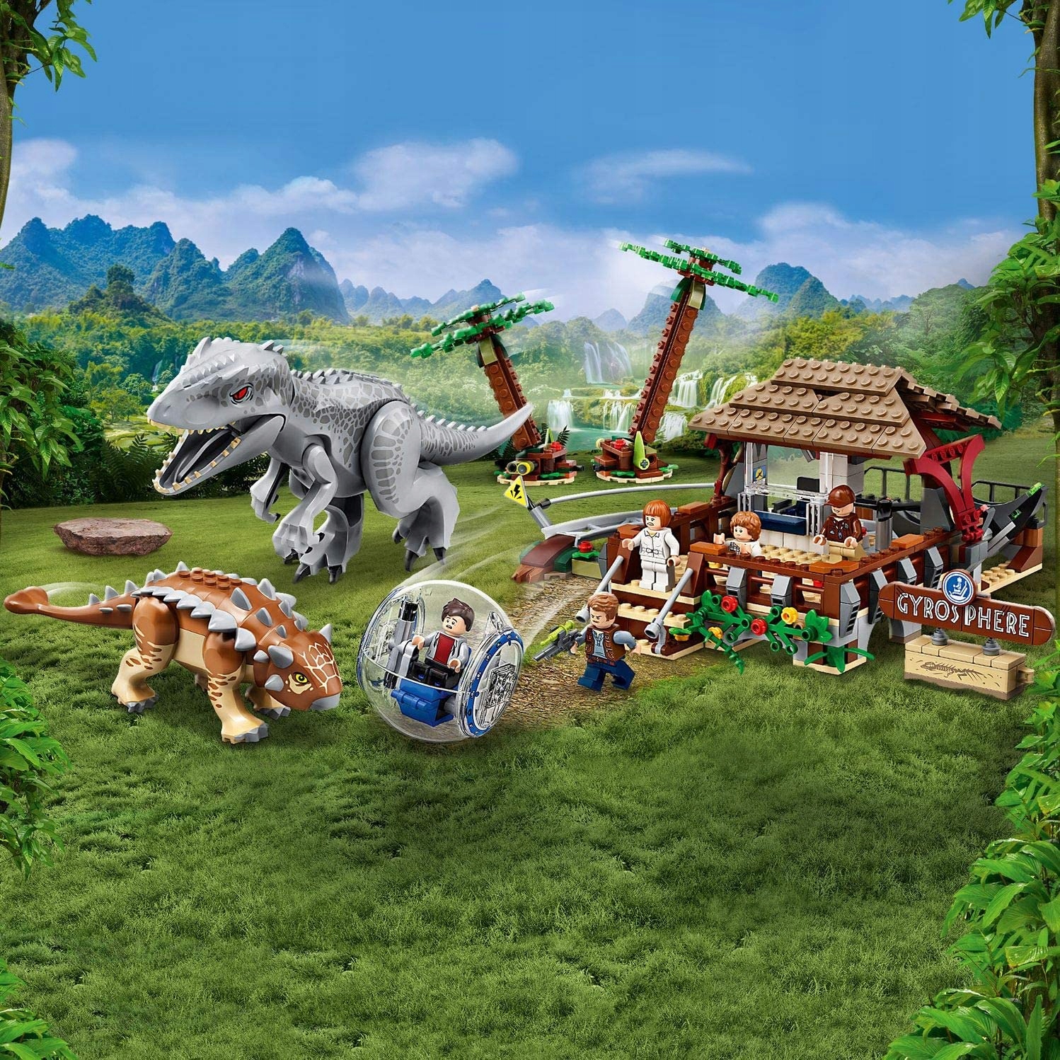 LEGO JURASSIC WORLD 75941 Indominus Rex kontra Ankylozaur LEGO JURASSIC WORLD 75941 Indominus Rex kontra Ankylozaur