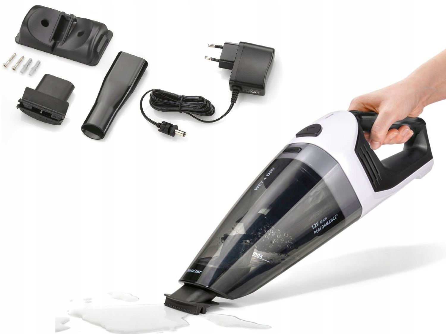 Odkurzacz ręczny Silvercrest SHS 12 A1 wielokolorowy - porównaj ceny ...