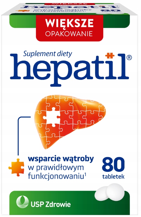 Hepatil 80 tabletek – wątroba i metabolizm – USP Zdrowie (5904569251734 ...