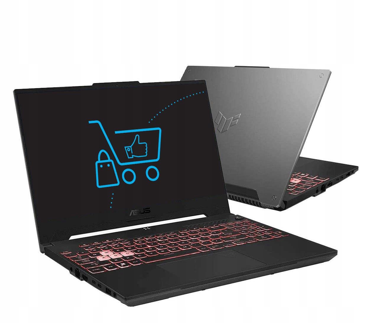 Laptop ASUS TUF Gaming A15 R7-7435HS 16GB 512GB SSD M.2 Win11 RTX4060 ...