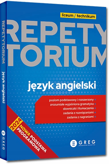 REPETYTORIUM MATURA 2025 JĘZYK ANGIELSKI nowa podstawa programowa ... REPETYTORIUM MATURA 2025 JĘZYK ANGIELSKI nowa podstawa programowa ...