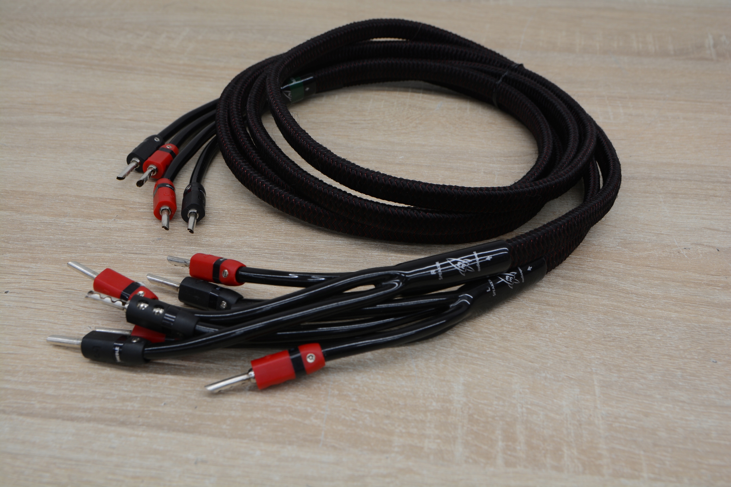 Przewody do kolumn kable głośnikowe AudioQuest Rocket 33 + konfekcja ...