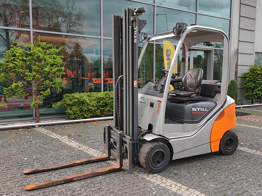 Wózek widłowy Still RX70-20T 2000 kg LPG Triplex 5,15 m - Allegro