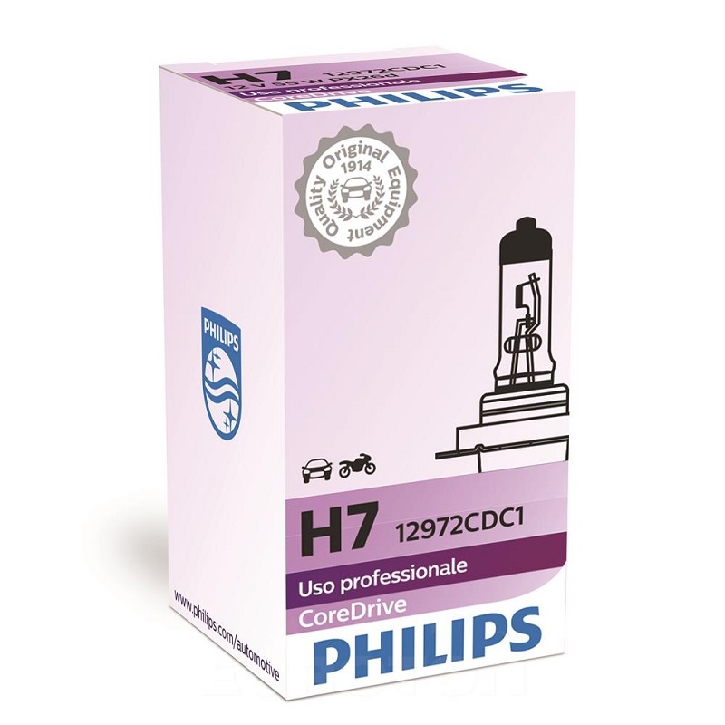 PHILIPS H7 12V 55W CORE DRIVE C1 PROFESSIONAL 12972CDC1 za 13,99 zł z ...