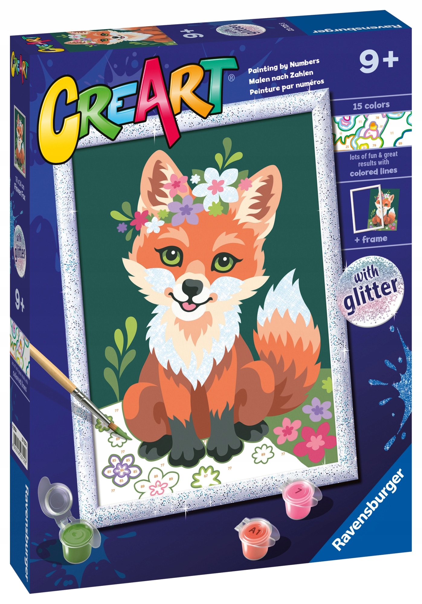 Malowanie po numerach RAVENSBURGER Lis 23725 (4005556237258) • Cena ...