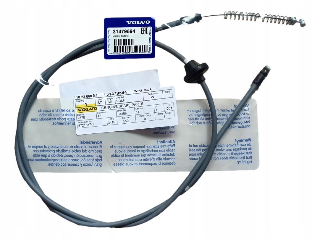 Volvo OE 31479594 linka maski zamka - porównaj ceny - Allegro.pl