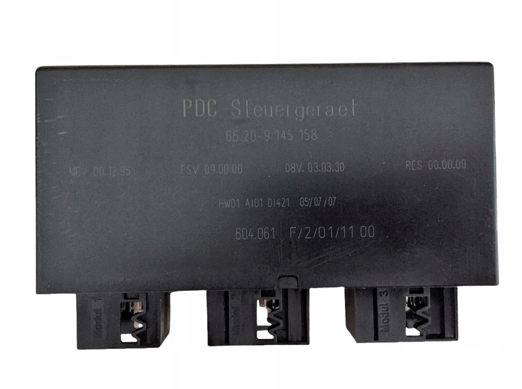 Moduł Sterownik Parktronic PDC Do BMW 9145158 E60 E61 E63 E64 LIFT LCI ...