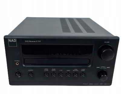 NAD C717 - amplituner stereo z CD + bluetooth - działa i gra ALE.. OPIS ...