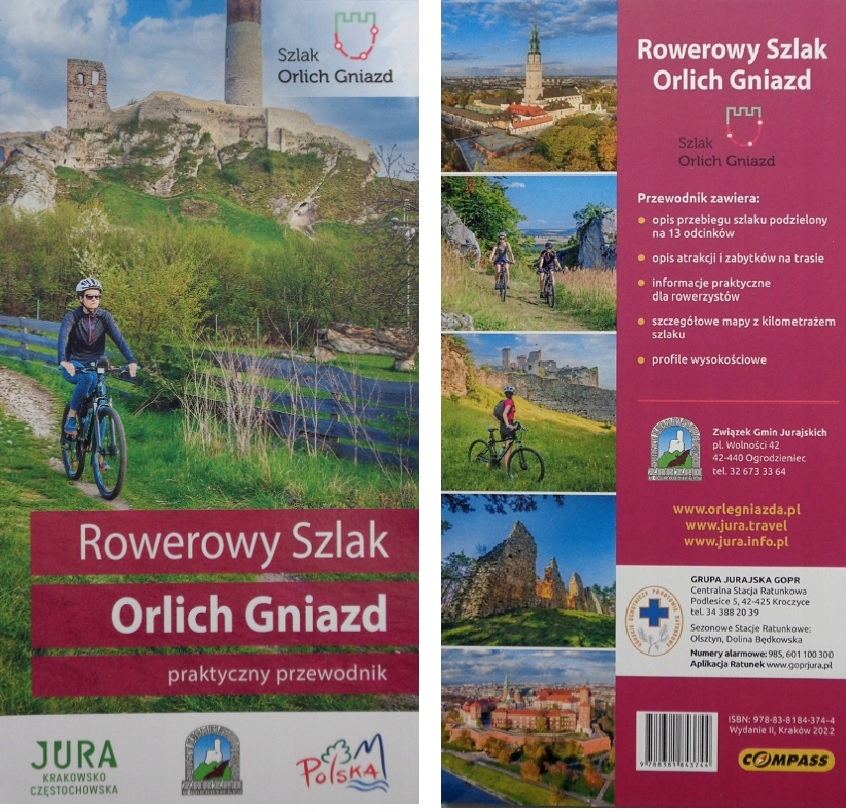 Rowerowy Szlak Orlich Gniazd Przewodnik - 22.89PLN - Allegro - Raty 0% ...