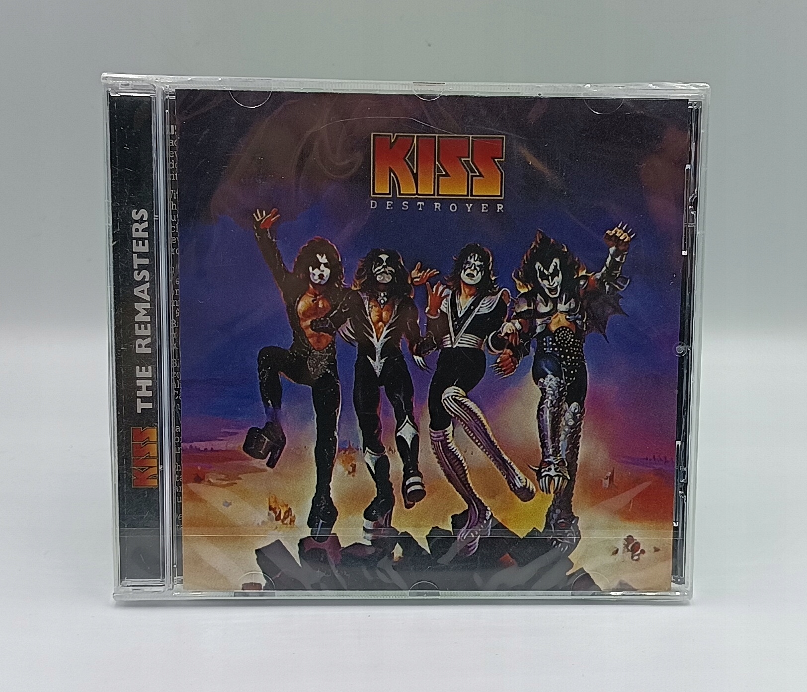CD Destroyer (REMASTERED) Kiss, opis-pęknięcie, prawdziwe zdjęcia ...